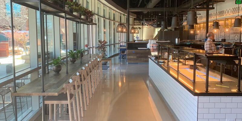 Googleplex Big Table Cafe | Mountain View, CA - Floor Seal Technology